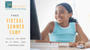 Girls Virtual Summer Tech Camp - ITWomen