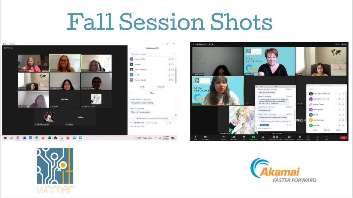 ITWomen Saturday STEM Club for Girls Intro to Python Fall Session - ITWomen